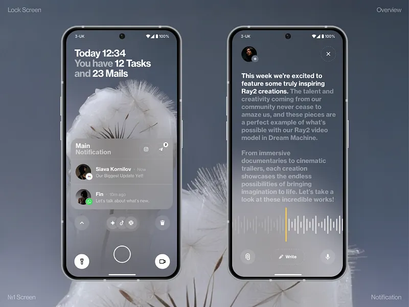 Browse thousands of Lock Screen images for design inspiration | Dribbble
