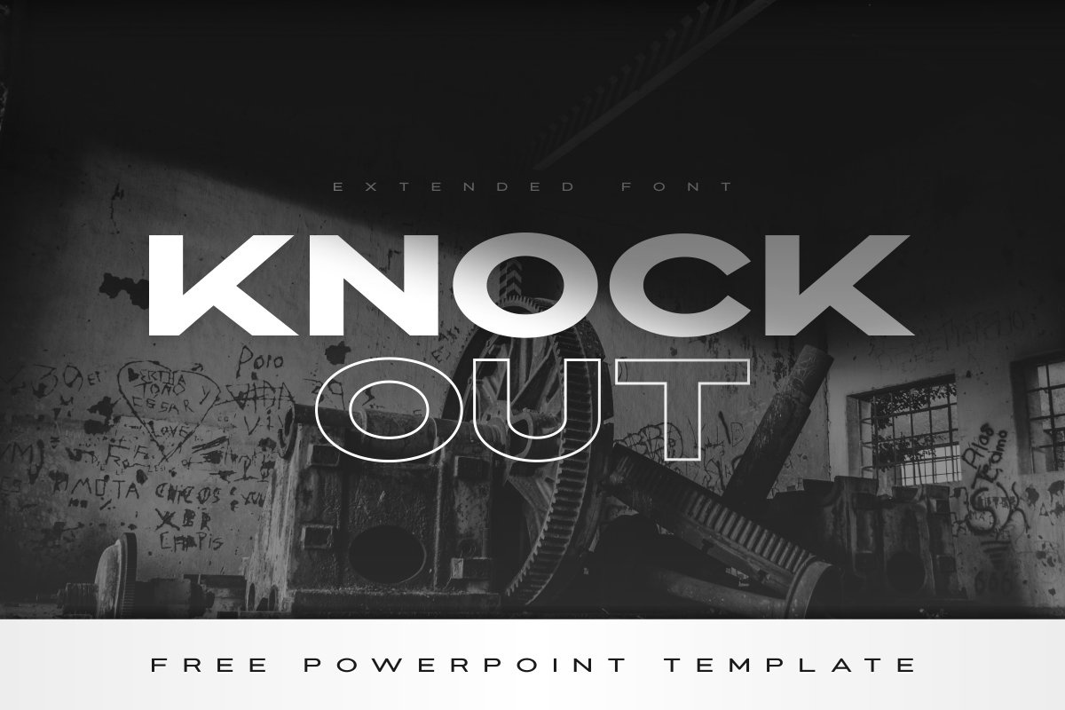 Knockout - Extended Font Family by Elijah Jon on Dribbble