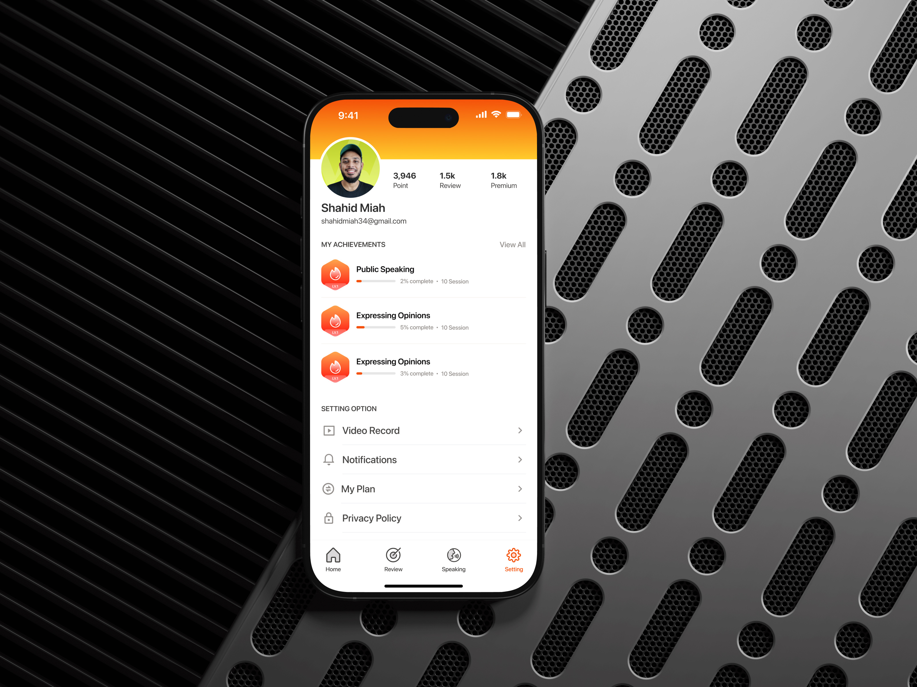 SpeakEase - Language Learning Mobile App by Shahid Miah UI UX Designer for Wavespace - UI/UX ...