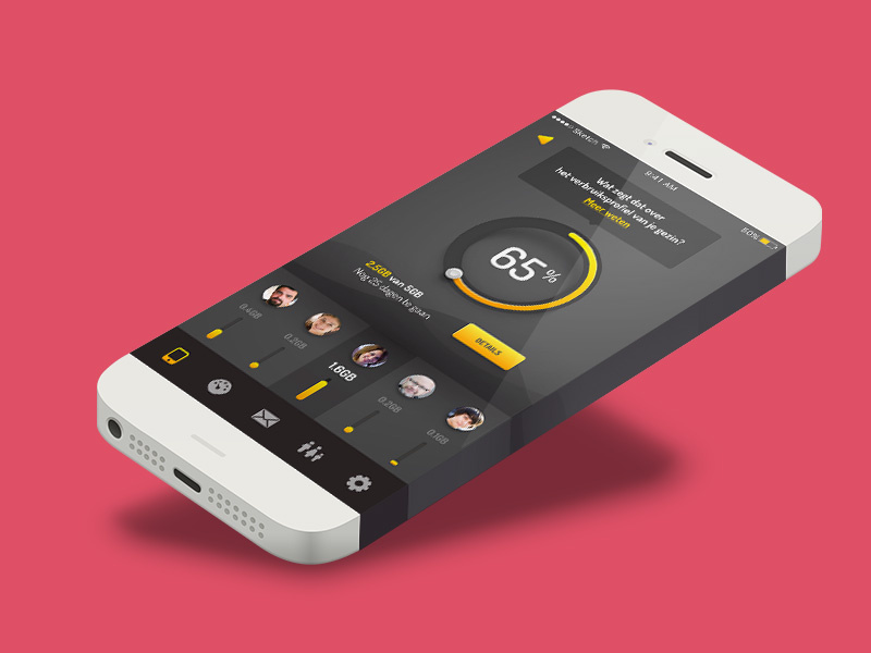 Small App by Mirkko on Dribbble
