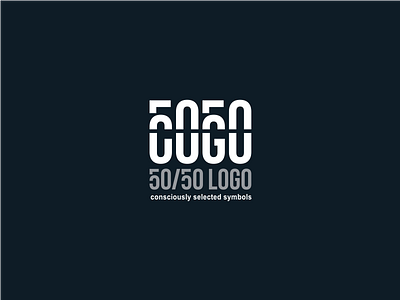 50/50 logo by B®andits on Dribbble