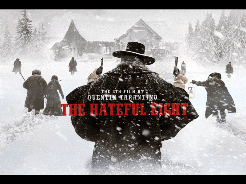 The Hateful Eight Poster by Nepalka on Dribbble