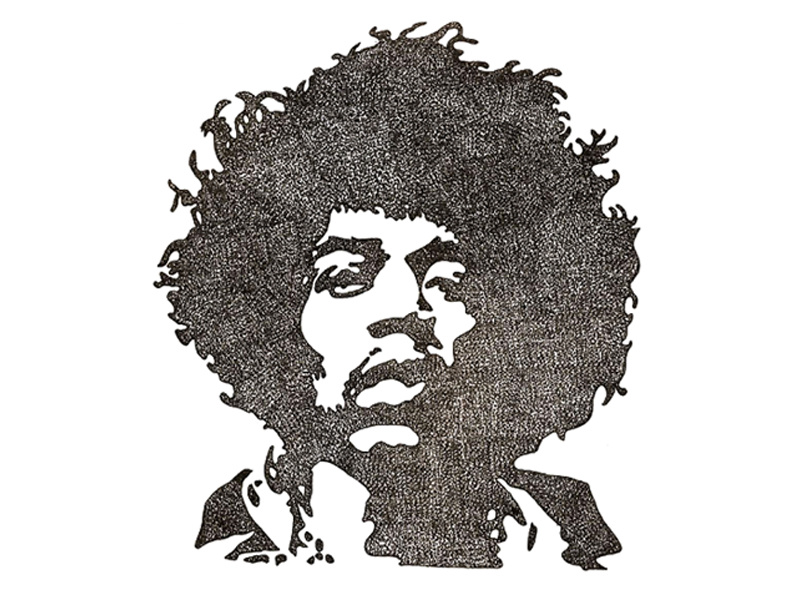 Jimi Hendrix by Nameless! on Dribbble