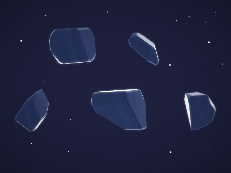 Space Rocks by Rebecca Cordingley on Dribbble