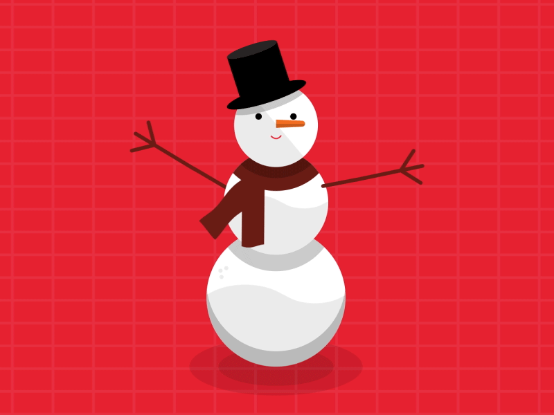 Snowman by Sharon Harris on Dribbble