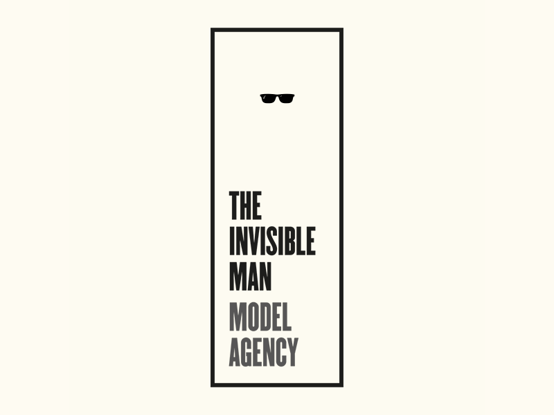 011 - The Invisible Man Model Agency by Craig Burgess on Dribbble