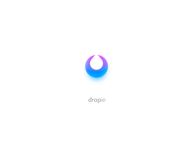 Dropie Logo by Aryana Shakibaei on Dribbble