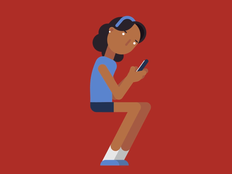 Smartphone Addiction by Felippe Silveira for MOWE on Dribbble
