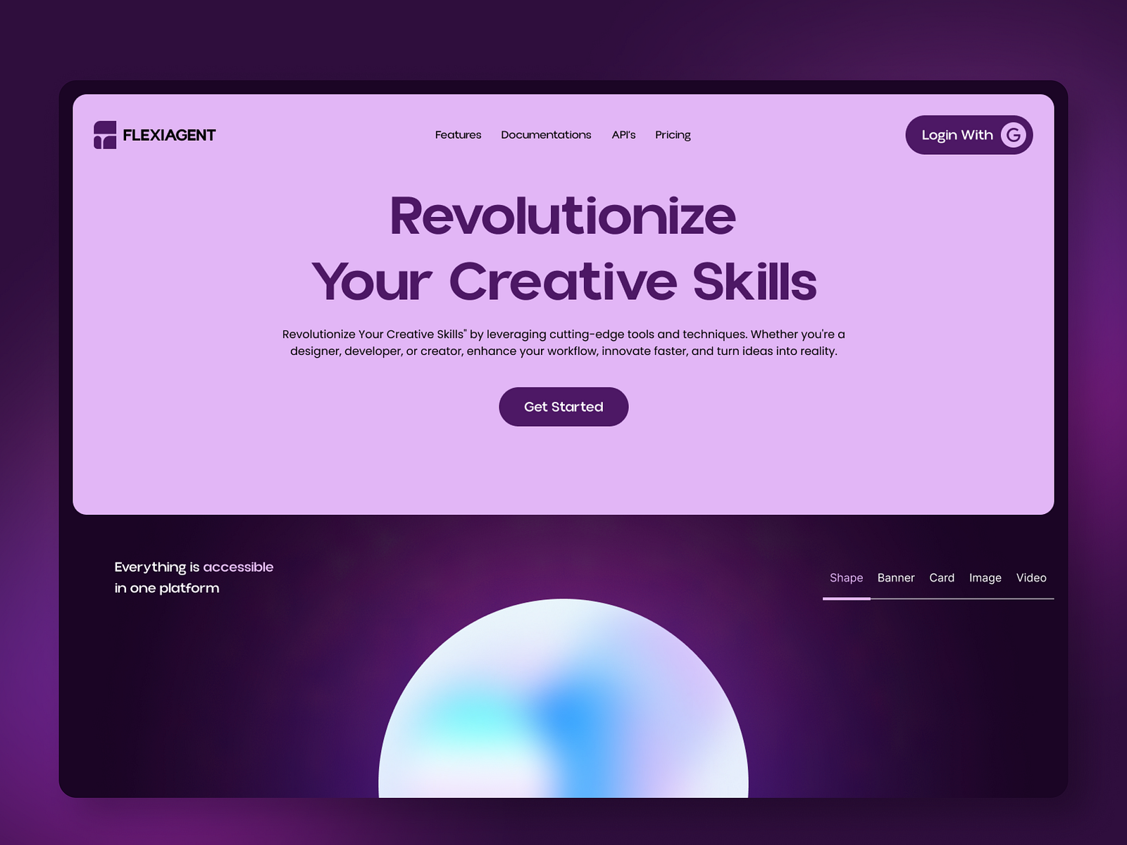 Flexi Agent | Website | UI Design by Nibir Imtiaz on Dribbble