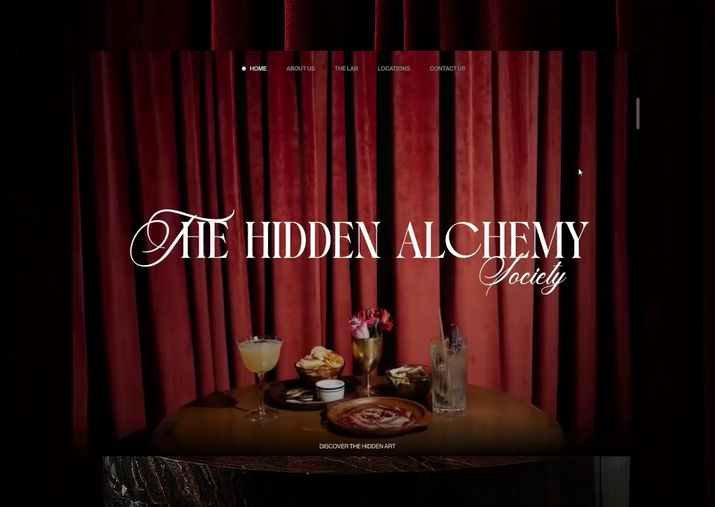The Hidden Alchemy Society - UI by Jhosue Mesias on Dribbble