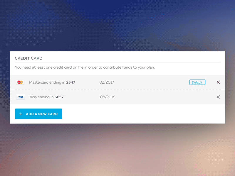 Browse thousands of Delete Card images for design inspiration | Dribbble
