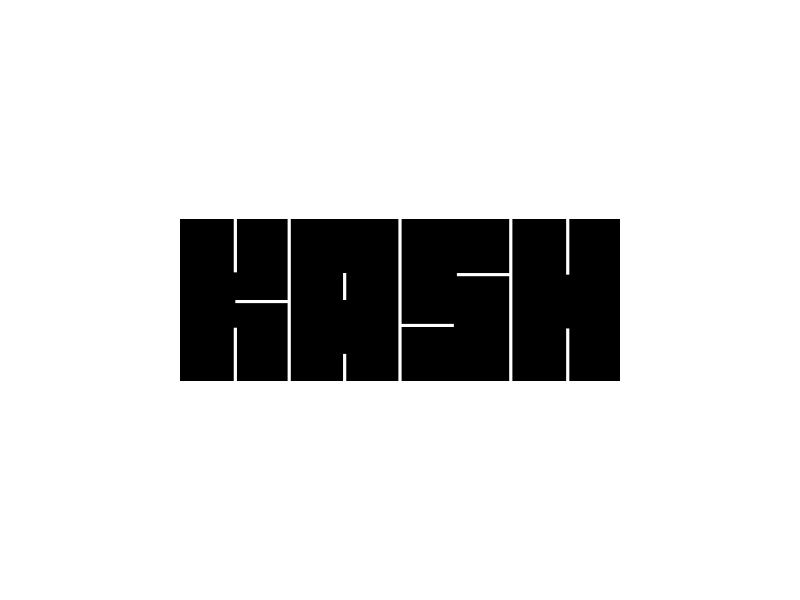 Kash Logo Typeface Design by Rishi Shah on Dribbble