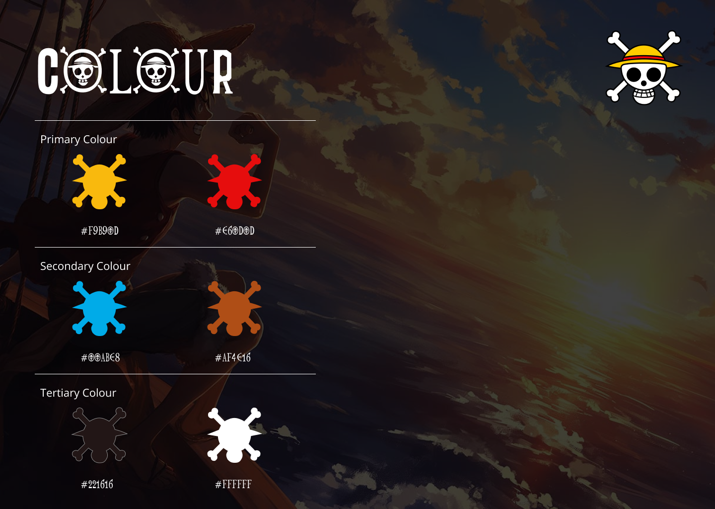 🎨 One Piece UI Style Guide – Inspired by the Grand Line ⚓ by MD ALI ...