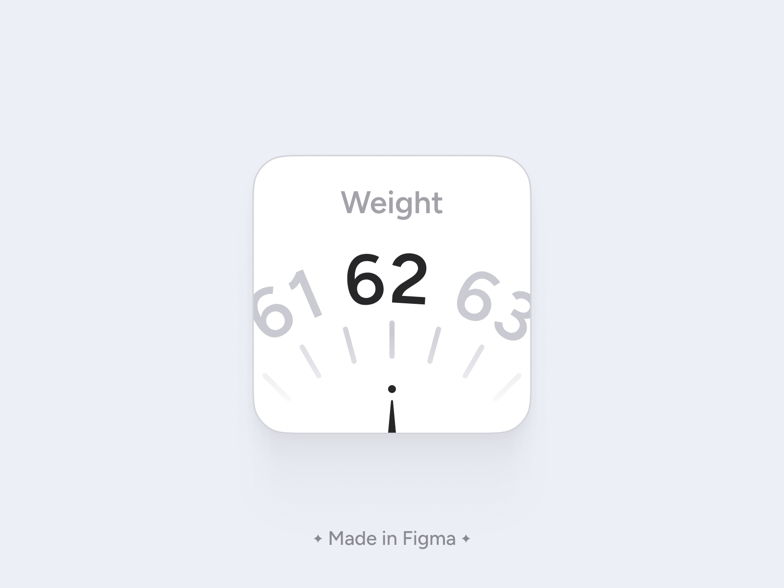 Weight | App Widget UI Concept by Jayesh Kanade on Dribbble