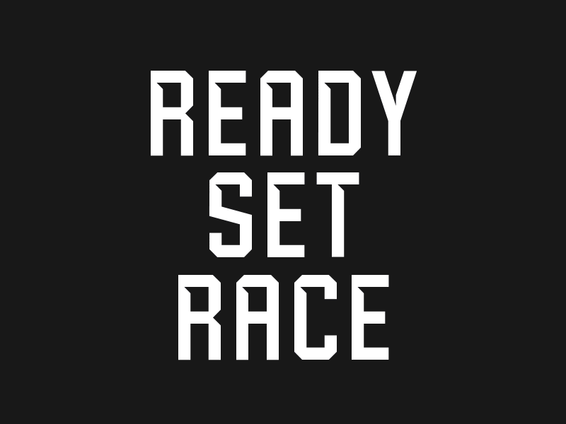 NASCAR Custom Typeface by Chris Allen for Ogilvy on Dribbble