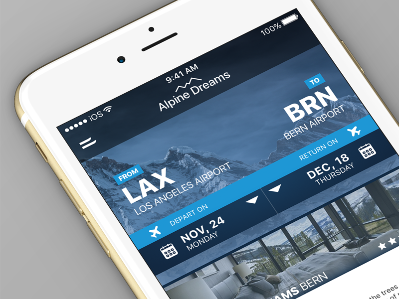 Alpine Dreams by Erik Hellman on Dribbble