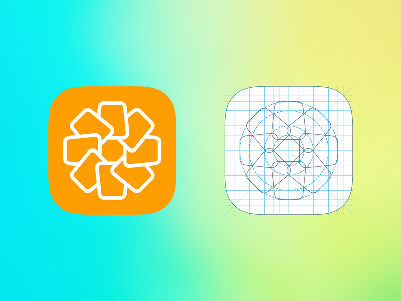 IOS photos icon v2 by Andrei Rudenko on Dribbble