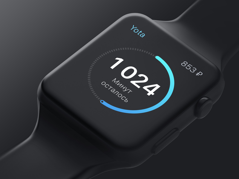 Yota watch by Taradash on Dribbble