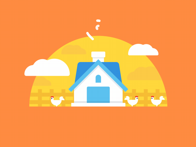 Browse thousands of Chicken House images for design inspiration | Dribbble