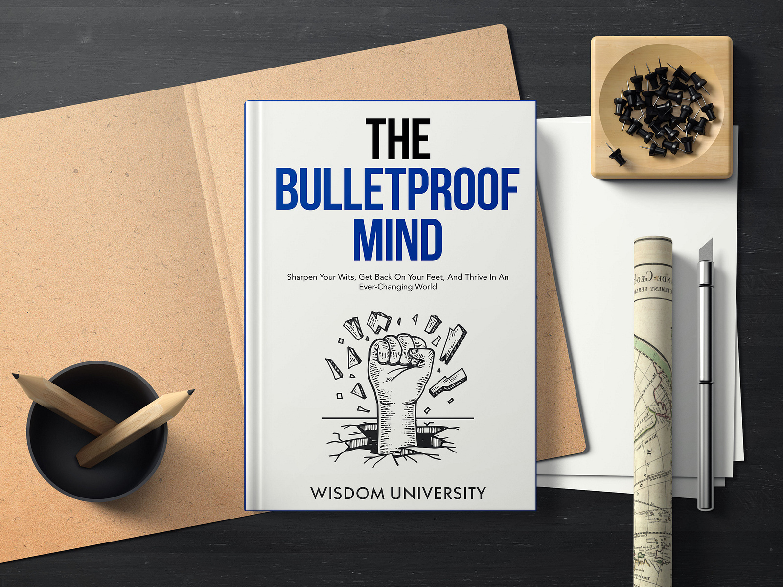 The Bulletproof Mind by Epic Bookcovers on Dribbble