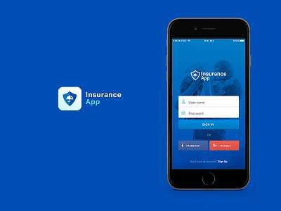 Insurance app by Jolly on Dribbble
