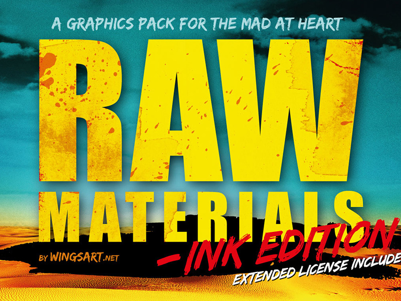 Raw Materials: Ink Edition by Christopher King on Dribbble