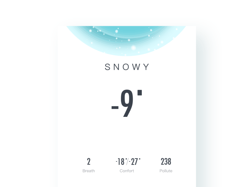 Snowy by Alexandwich on Dribbble