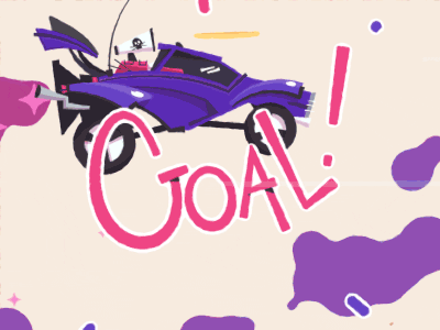 Rocket league animation by Kirk! Wallace on Dribbble