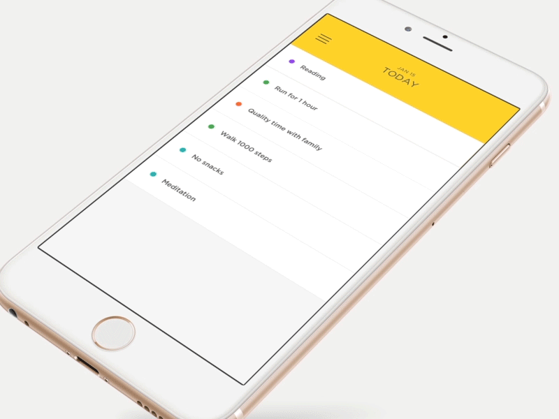 Delete task by Lixia Zhang on Dribbble