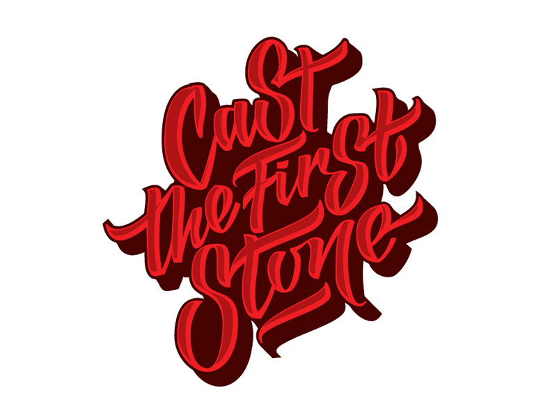 Cast the first stone by Marcelo Pellizo / Peyi on Dribbble