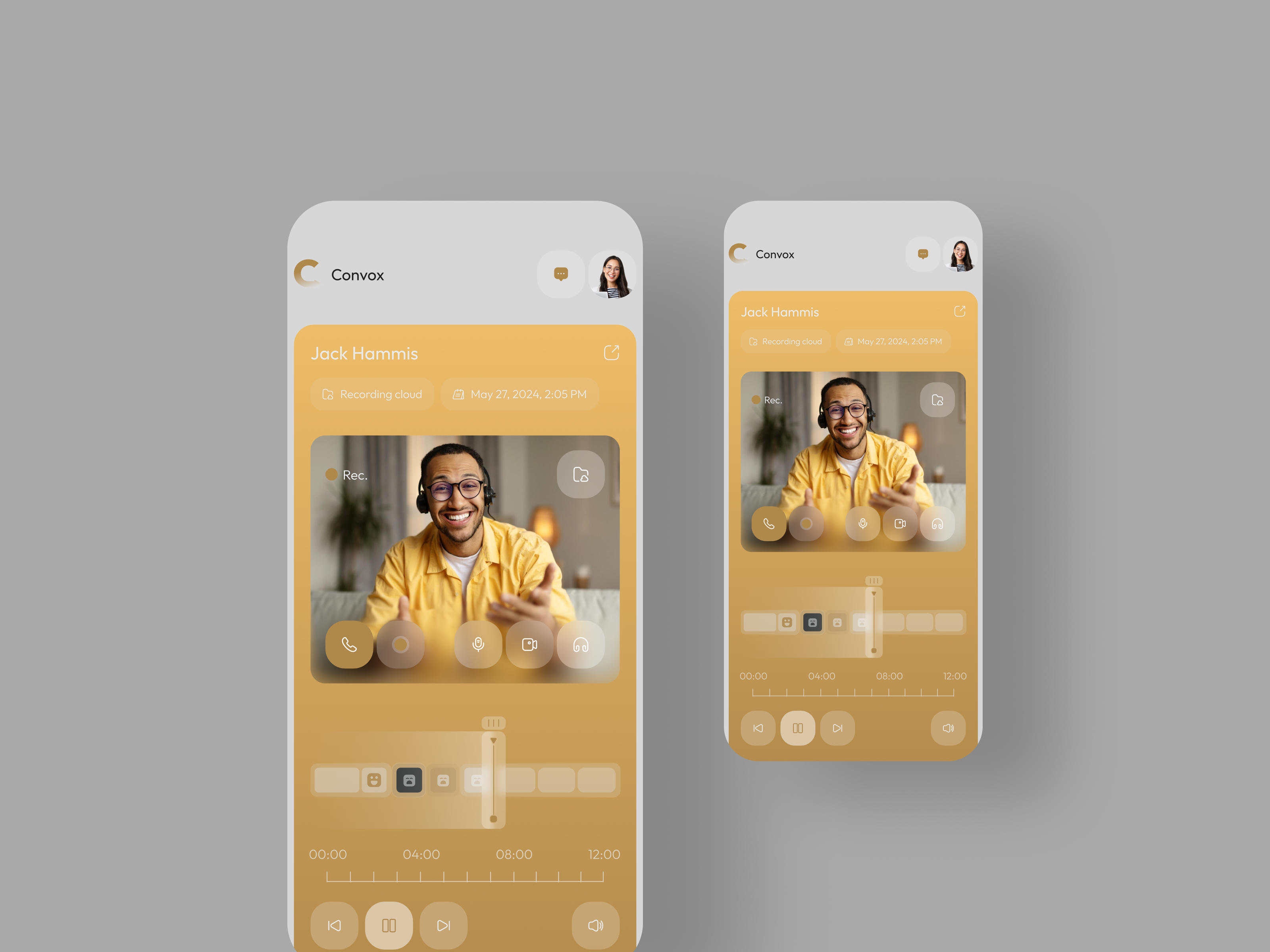 Convox - Call Center Mobile App by Stan D. on Dribbble