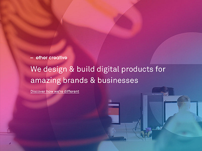 The same but different by Alex Collins for Ether Creative on Dribbble