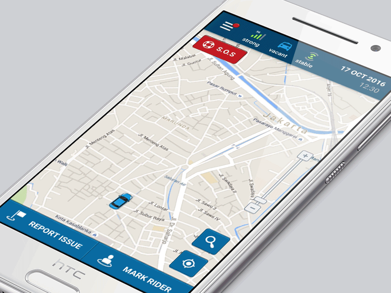 Taxi Driver Companion App by Anh Quan on Dribbble