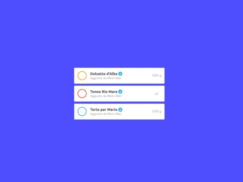 List animation by Nick Luyckx on Dribbble