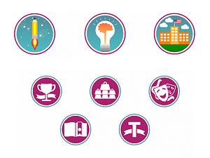 Writing Contest Icon Set by Katie Winkler on Dribbble