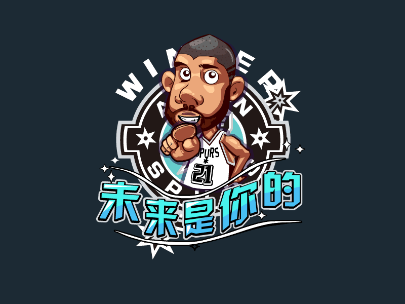 Tim Duncan by Tong on Dribbble