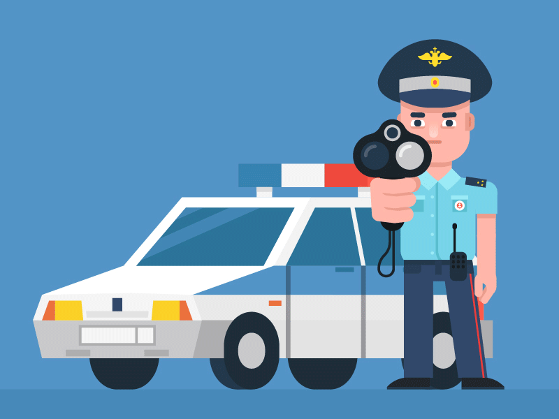Russian police by MishaX on Dribbble
