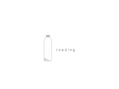 bottle Loading by JackyZhou on Dribbble