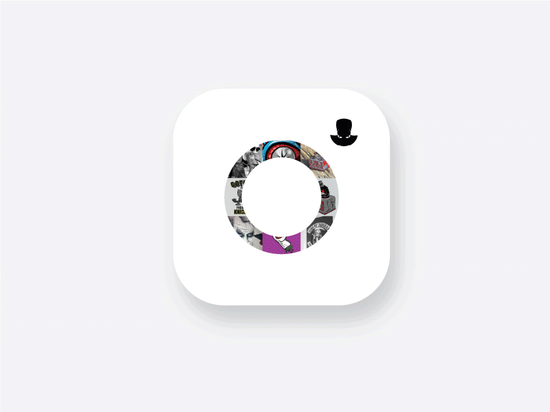 Instagram Logo Frame by Scott Neilson on Dribbble