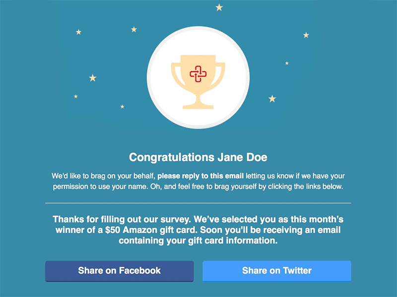 Browse thousands of Congratulations Email images for design inspiration ...