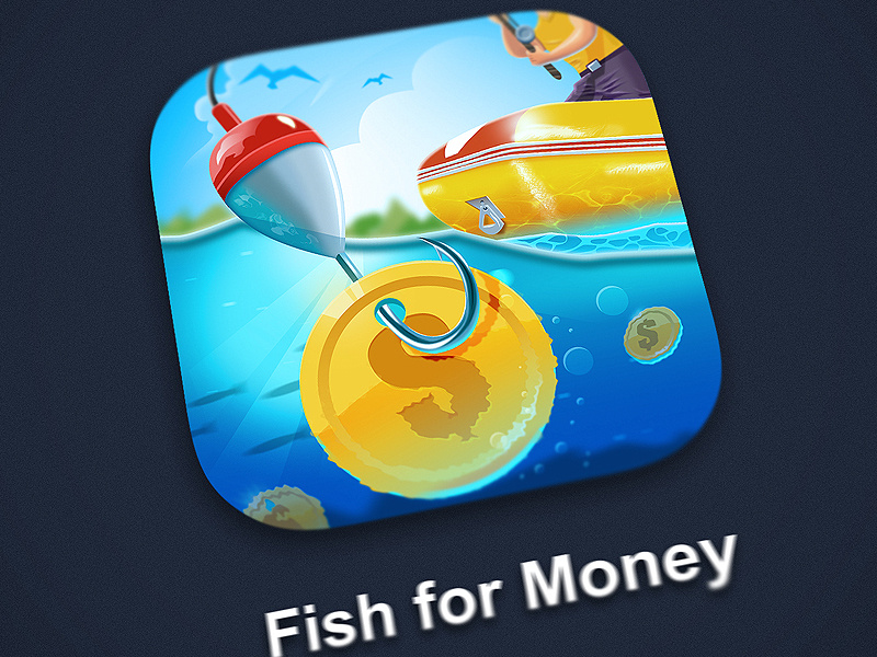 Fish For Money by Northwood on Dribbble