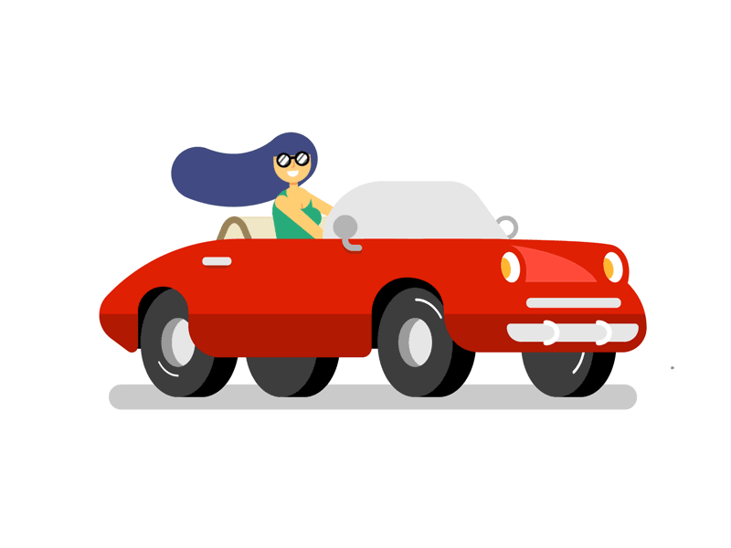 Freedom driving by SorenWorks on Dribbble