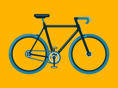 Bicycle by Isaac on Dribbble