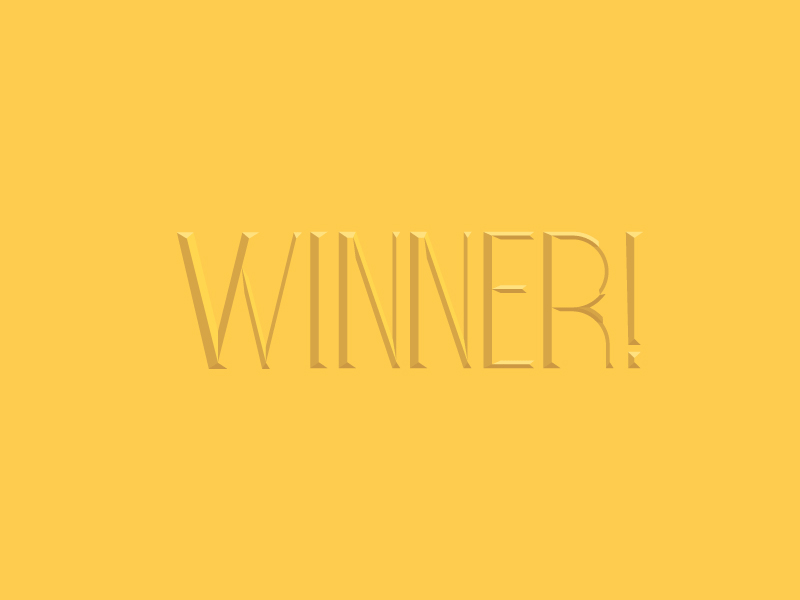 Winner Winner Gif