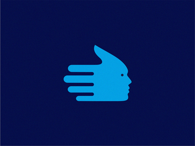 hand / face by Yuri Kart on Dribbble