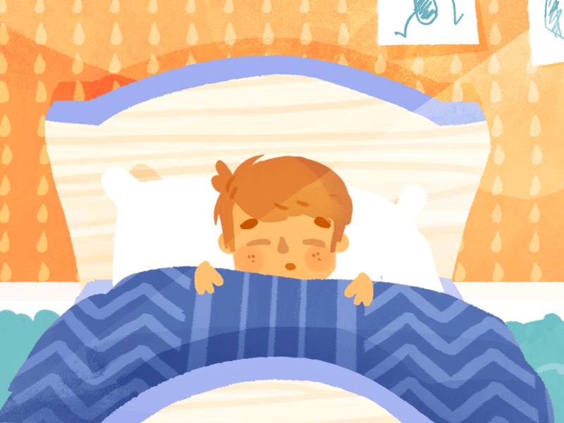 Odaya - Lümi sleeping by Sarah Lepreux on Dribbble