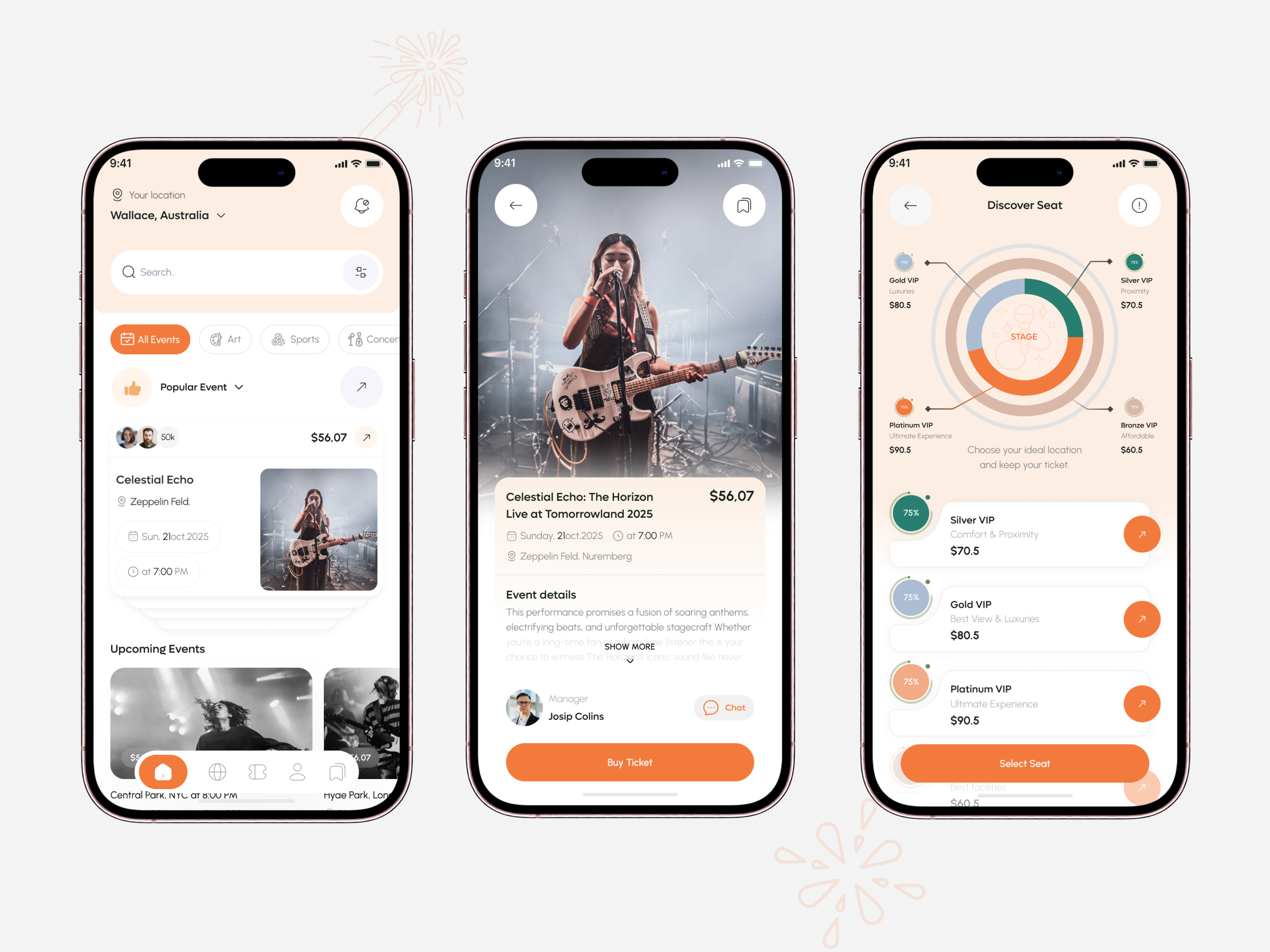 Event Booking App by Azmir Sheikh on Dribbble