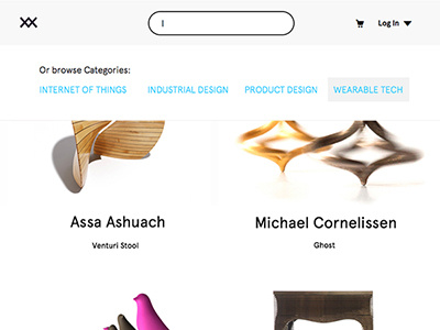 Search by Elizabeth Pizzuti on Dribbble