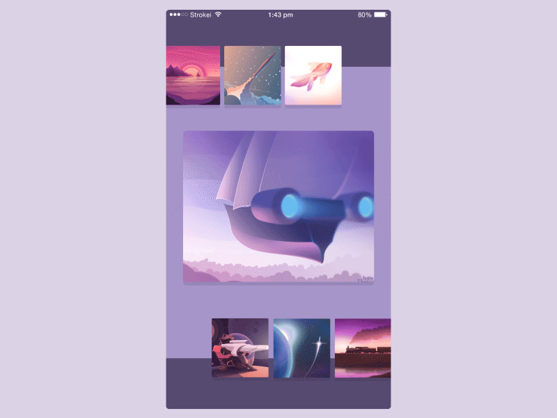 Portfolio Viewer Animation by ILLUSTRATE - X on Dribbble