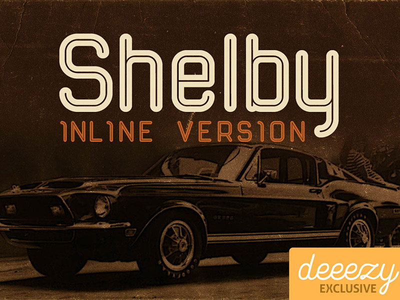 Shelby Inline - Free Font by Deeezy on Dribbble
